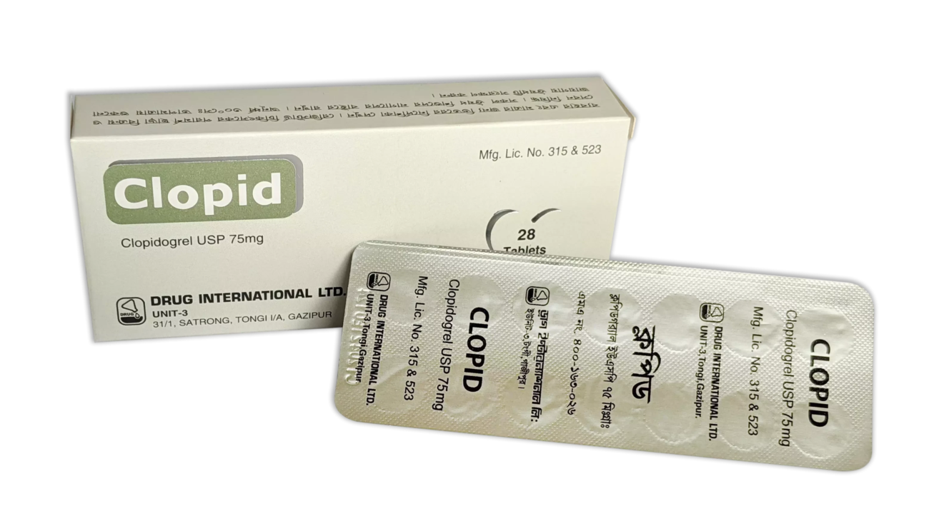 Clopid 75mg Tablet – S.A Healthcare Service